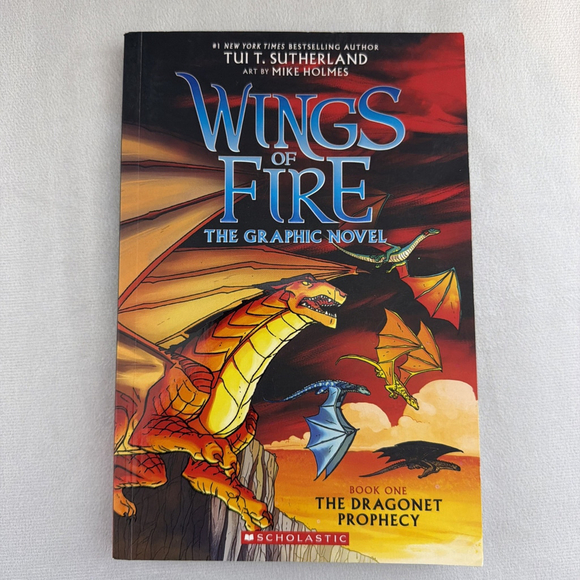 Scholastic | Accents | Wings Of Fire Dragonet Prophecy Softcover ...